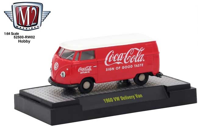 1960 Volkswagen Delivery Van "Coca-Cola" Red with White Top Limited ...